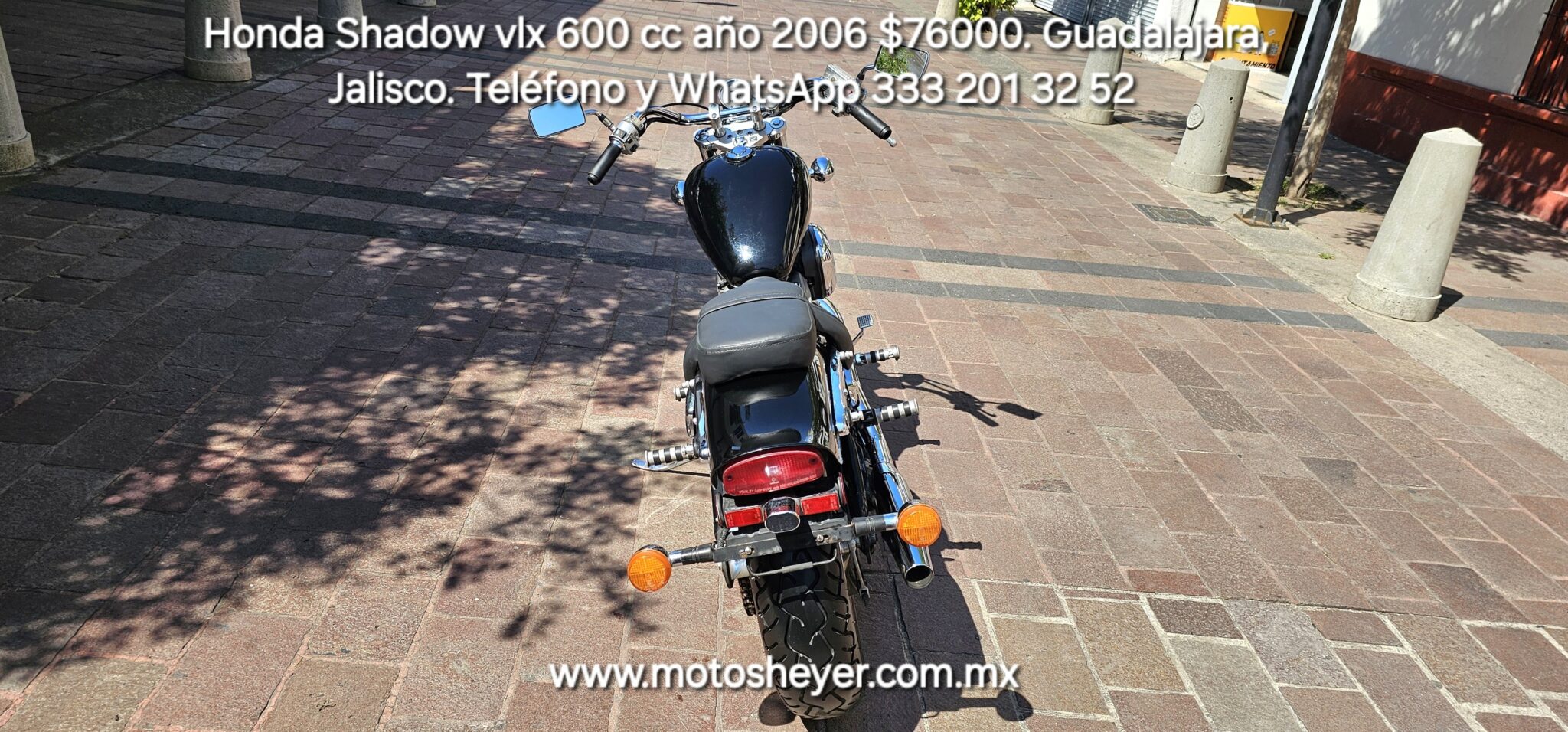 Honda Shadow vlx 600 cc año 2006 vin 0637 millas 38076 – Motos Heyer