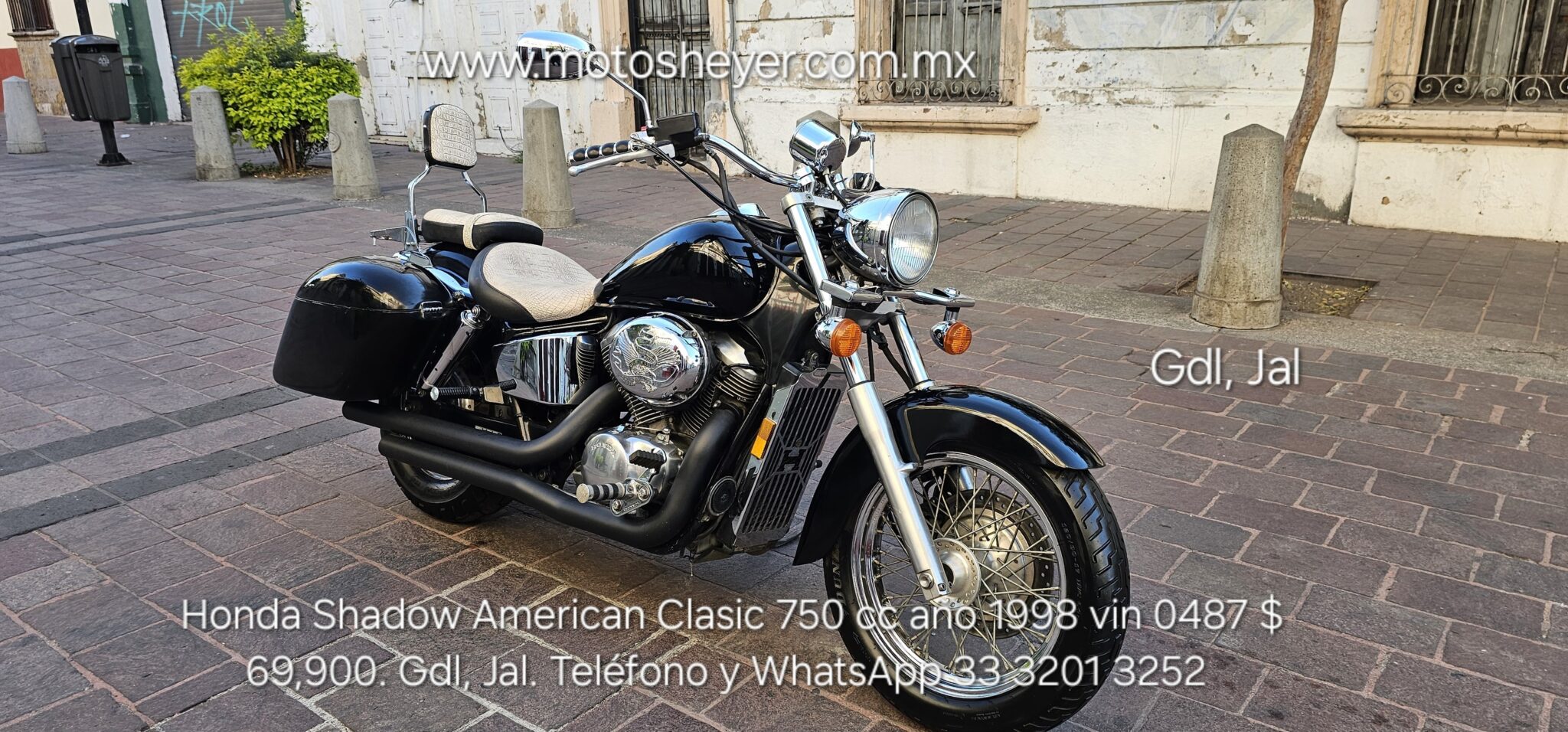 Honda Shadow American Clasic 750 cc año 1998 vin 0487 millas 31322 ...