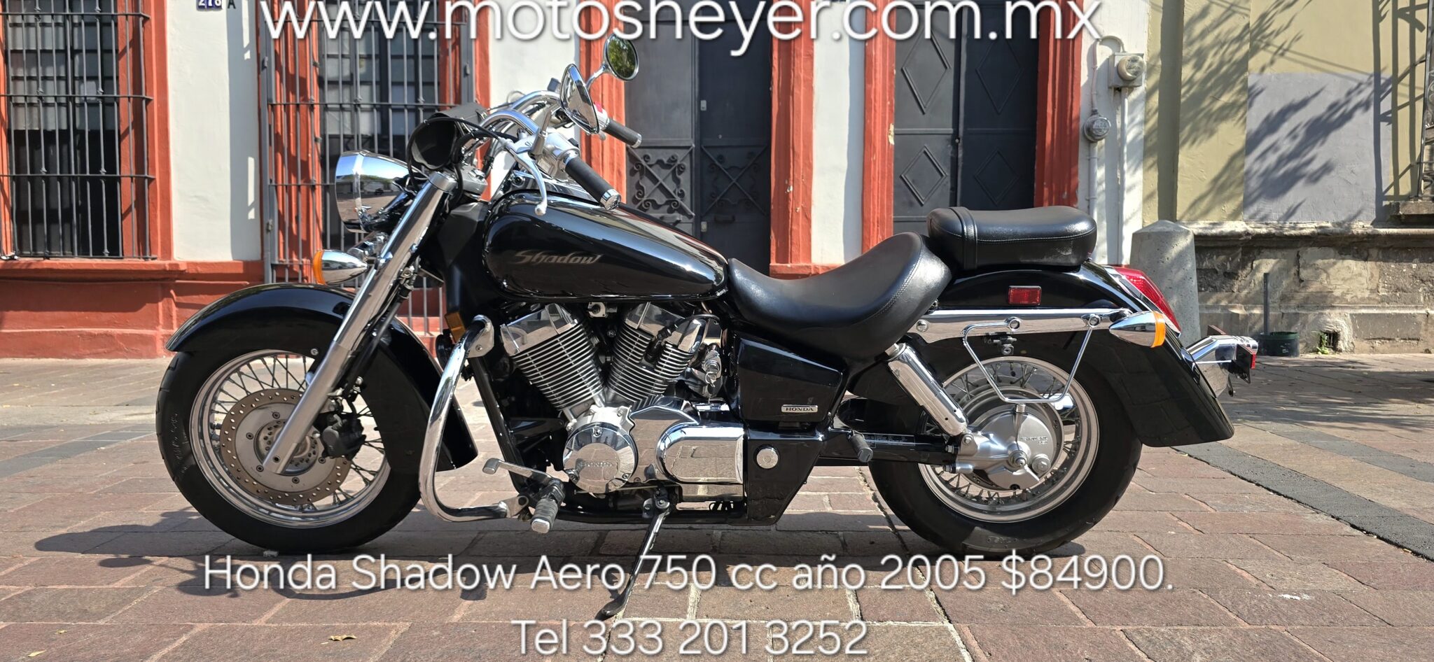 Honda Shadow Aero 750 cc año 2005 vin 4432 millas 15375 – Motos Heyer